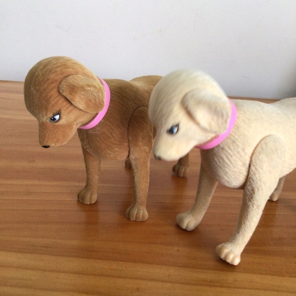 Barbie | Toys | Mattel Barbie Doll Pet Taffy Bobble Head Dog Flocked ...